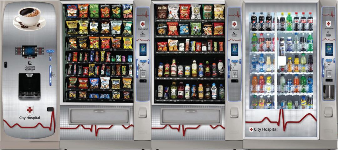 High-Quality Hospital Vending Machines With Healthy Product Options